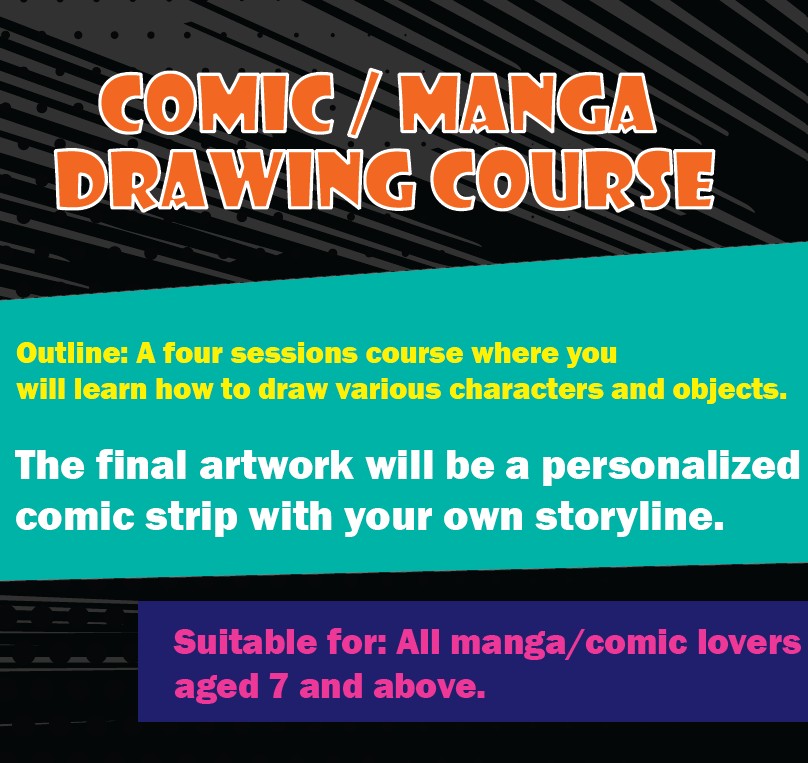 Comic / Manga drawing course - Our Art Studio