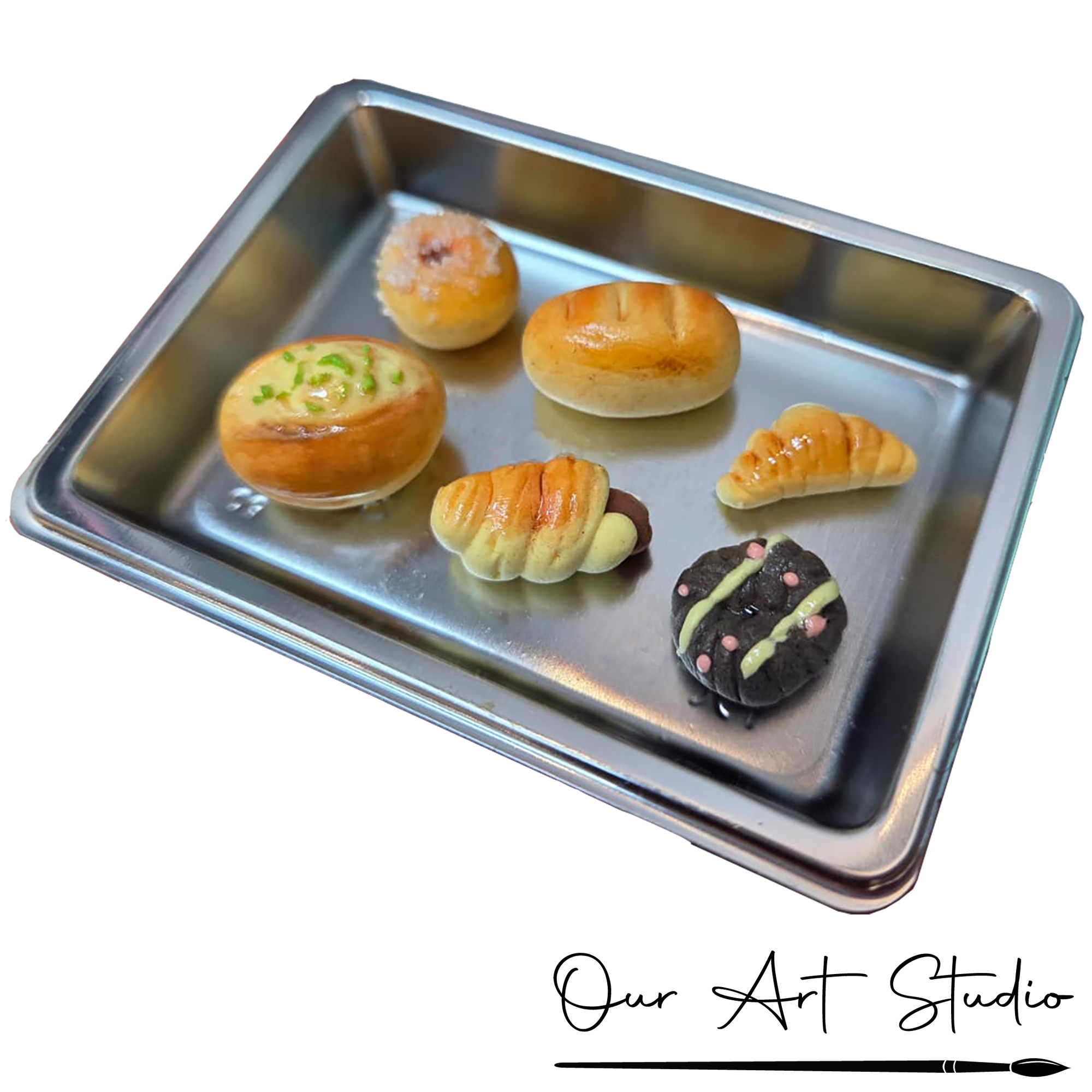 Miniature Clay Workshop - Breads - Our Art Studio